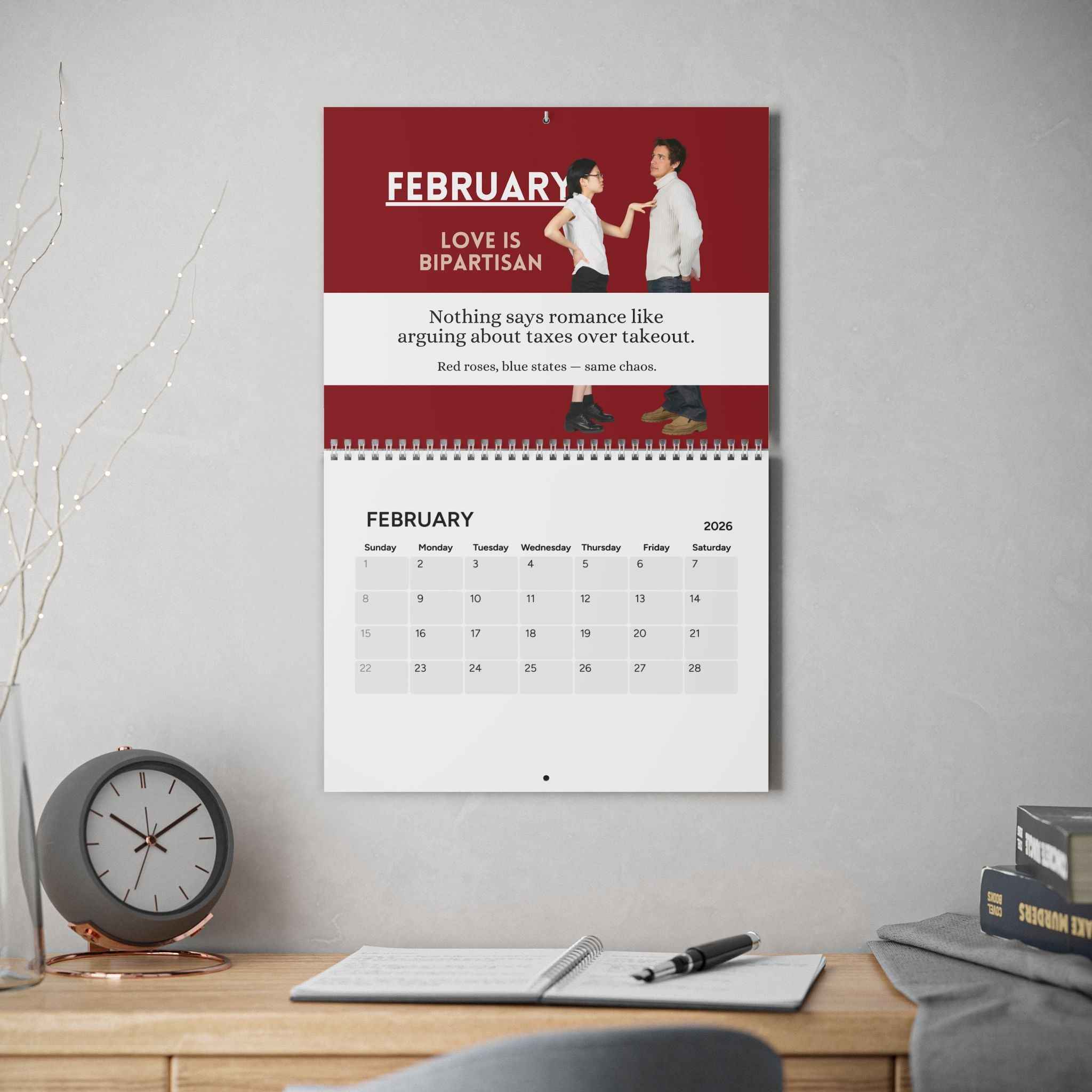 Political Humor Calendar 2026: Twelve Months of Nonsense | EpiAl's Shop
