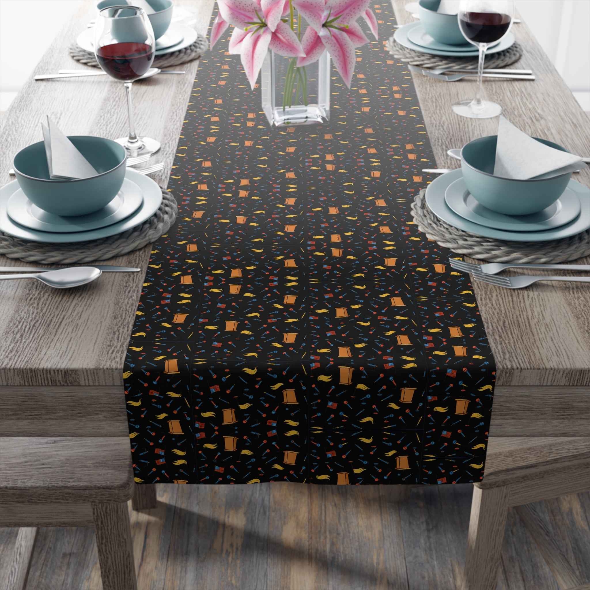 “State of the Dinner Table” Political Parody Table Runner – EpiAl's Shop